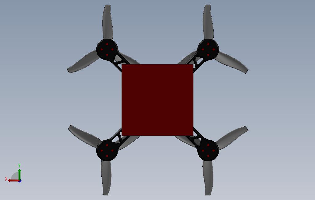 生成四轴飞行器solidworks 2015模型图纸免费下载 懒石网