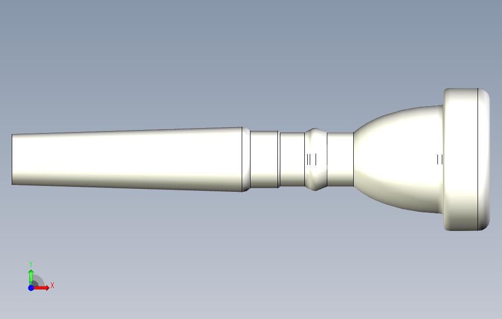 7C喇叭吹口-固定_STEP_模型图纸免费下载 – 懒石网