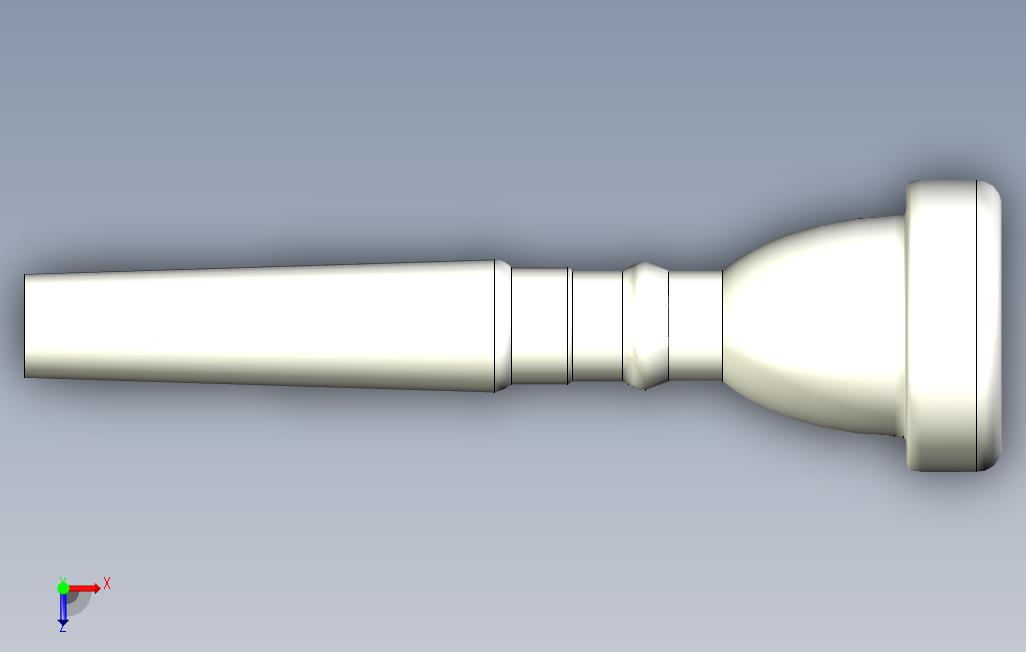 7C喇叭吹口-固定_STEP_模型图纸免费下载 – 懒石网