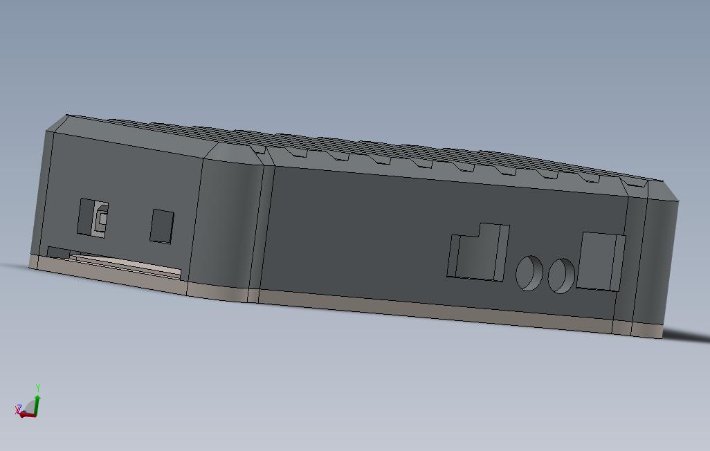 Arduinouno和plx宽带控制器外壳solidworks 2014模型图纸免费下载 懒石网