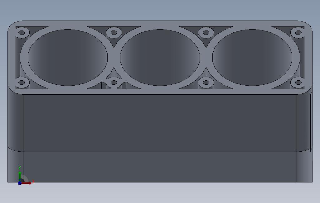 V6发动机缸体solidworks 2016模型图纸免费下载 懒石网