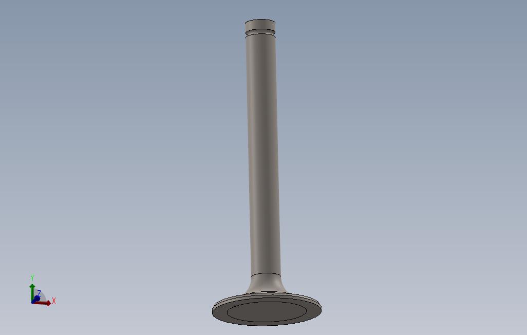 汽车气门solidworks 2015模型图纸免费下载 懒石网