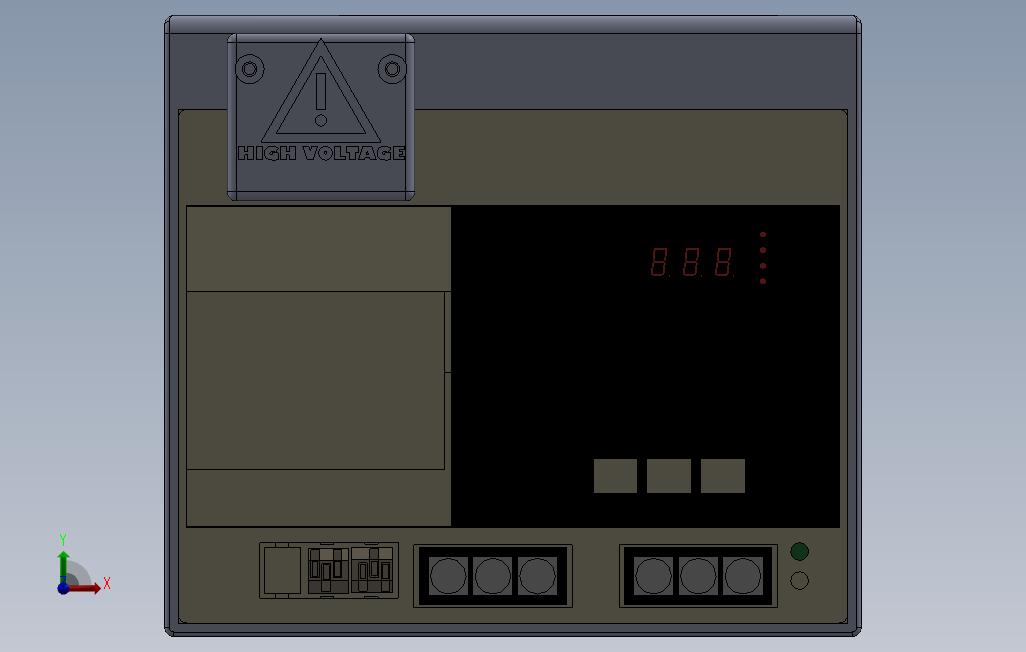 DIN导轨PSU外壳[一个非常特殊的用例]__模型图纸免费下载 – 懒石网