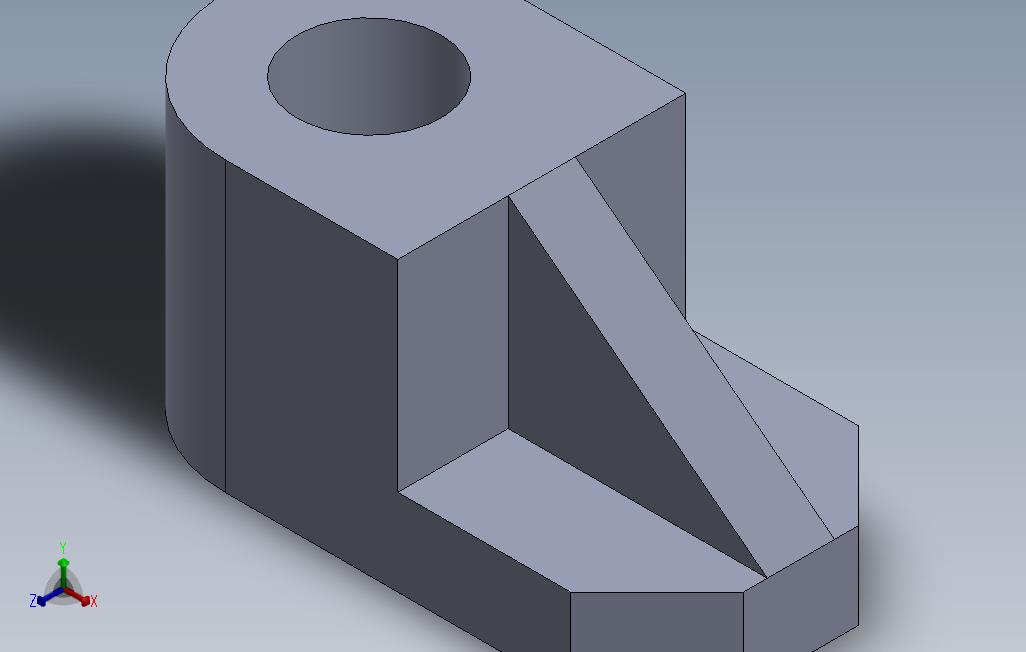 基础固体工程部件solidworks 2014模型图纸免费下载 懒石网