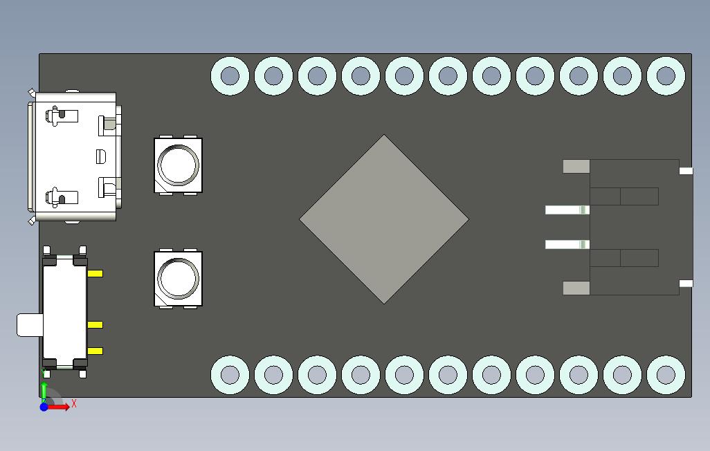 小Qduino_Parasolid_模型图纸免费下载 – 懒石网