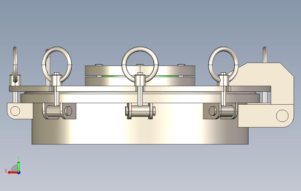 椭圆形检修孔35x45-SUS34_IGES_模型图纸免费下载 – 懒石网