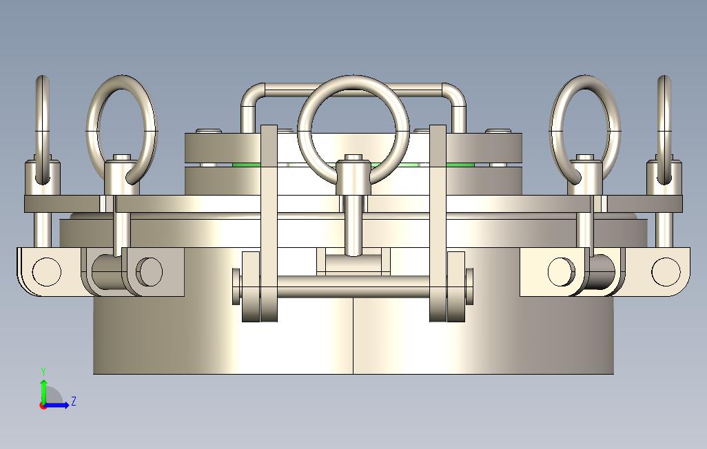 椭圆形检修孔35x45-SUS34_IGES_模型图纸免费下载 – 懒石网