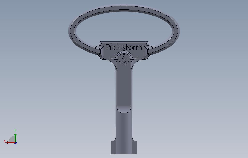 爵士钥匙_SOLIDWORKS 2014_模型图纸免费下载 – 懒石网