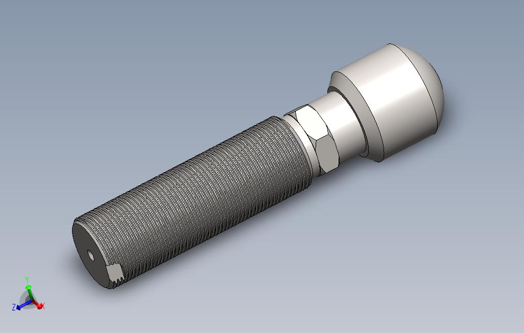 用于偏心压机的梯形螺纹螺钉solidworks 2012模型图纸免费下载 懒石网