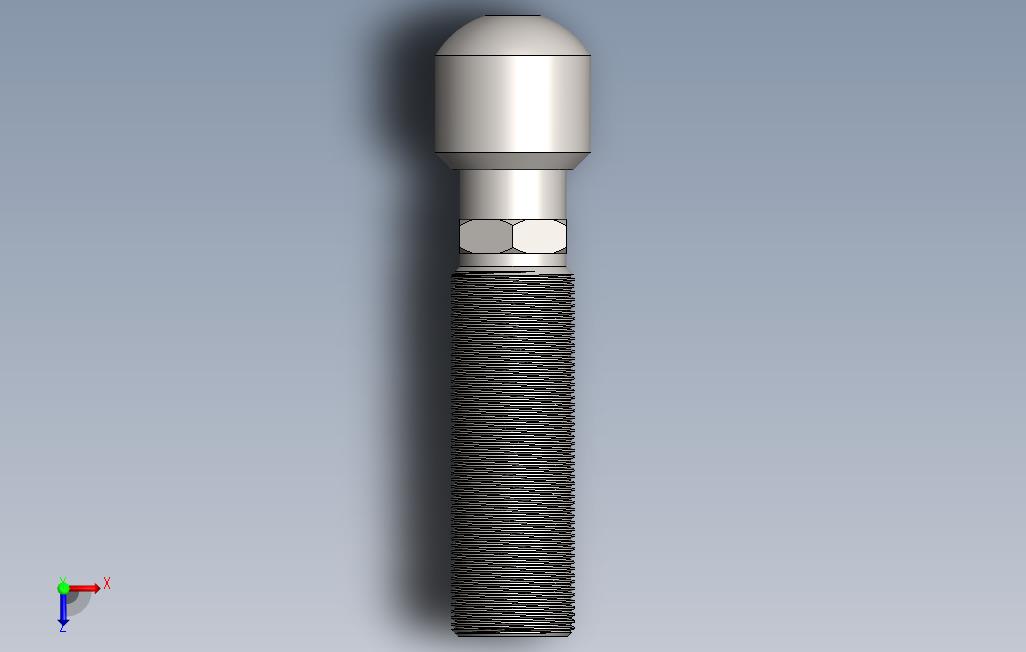 用于偏心压机的梯形螺纹螺钉solidworks 2012模型图纸免费下载 懒石网