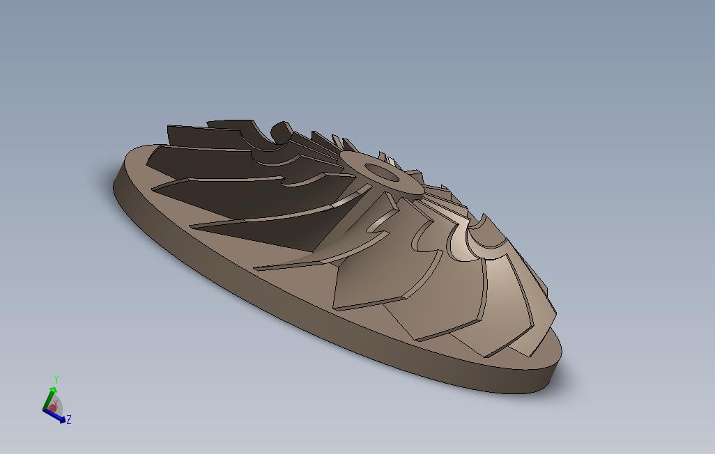 转子涡轮solidworks 2013模型图纸免费下载 懒石网