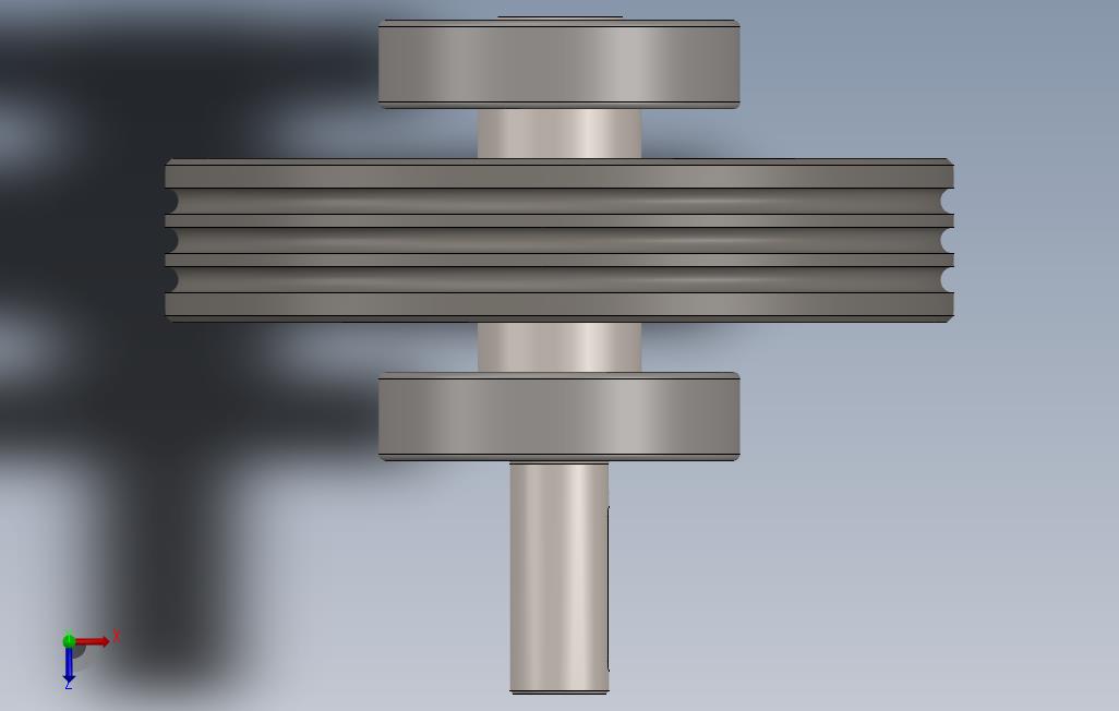 pulley_shafts_bearing_SOLIDWORKS 2016_模型图纸免费下载 – 懒石网