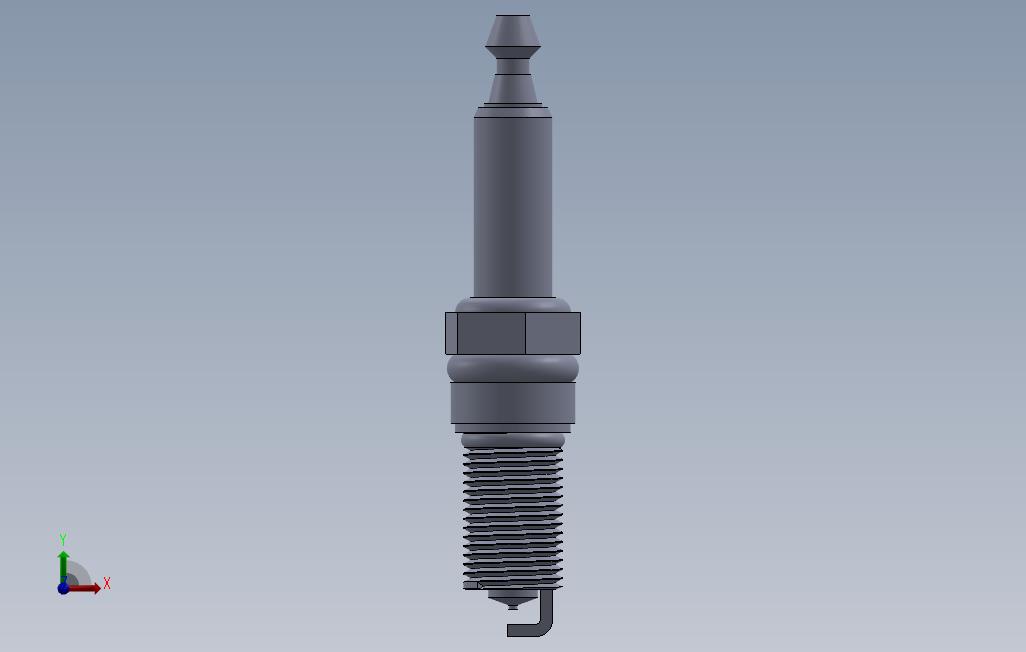 Spark_Plug_SolidWorks_SOLIDWORKS 2014_模型图纸免费下载 – 懒石网