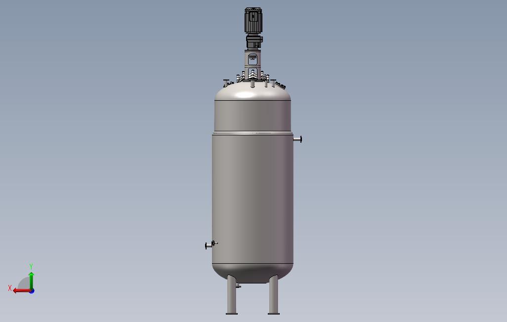 5t发酵罐solidworks 2014模型图纸免费下载 懒石网