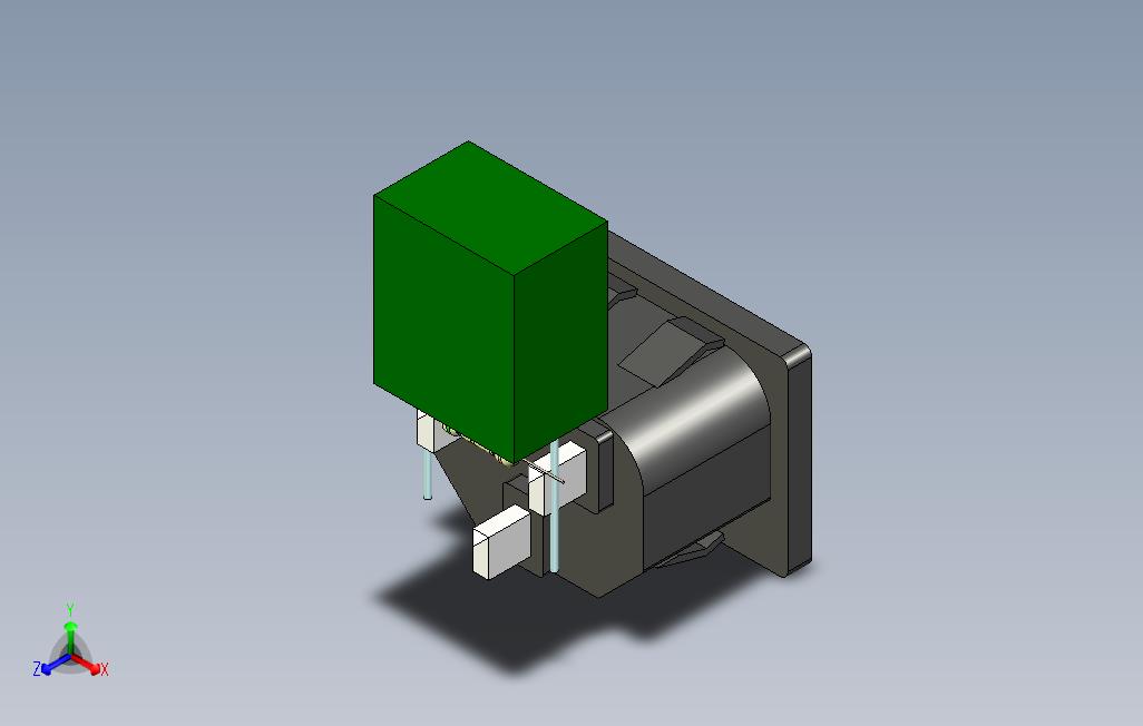 带EMI的电源-ATX__模型图纸免费下载 – 懒石网