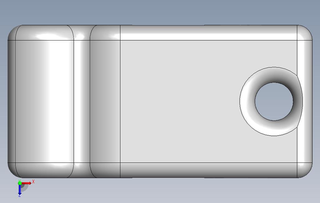 微型usb到usb C适配器固定器solidworks 2018模型图纸免费下载 懒石网