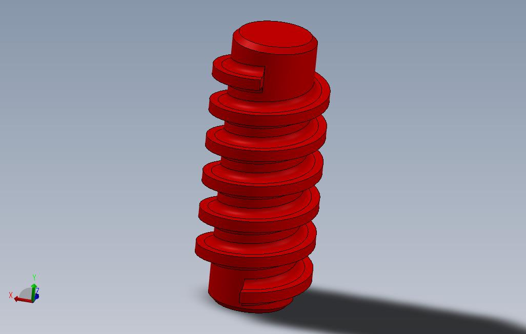 电源螺钉solidworks 2017模型图纸免费下载 懒石网