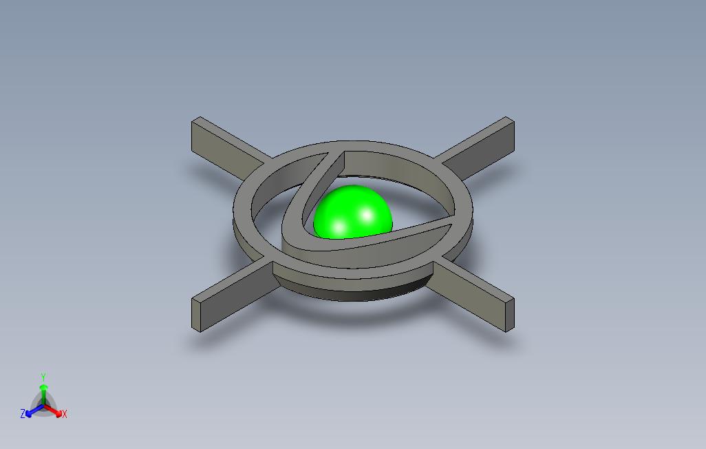 乌贝标志_IGES_模型图纸免费下载 – 懒石网