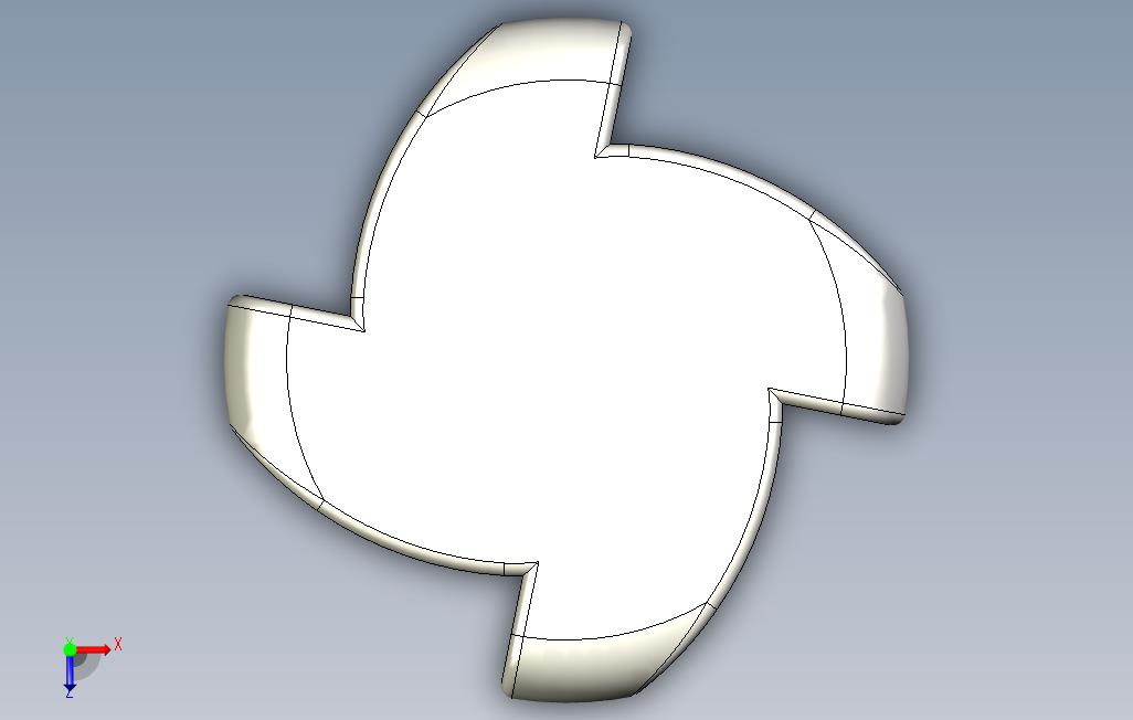 叶轮-斐波纳契锥_STEP_模型图纸免费下载 – 懒石网