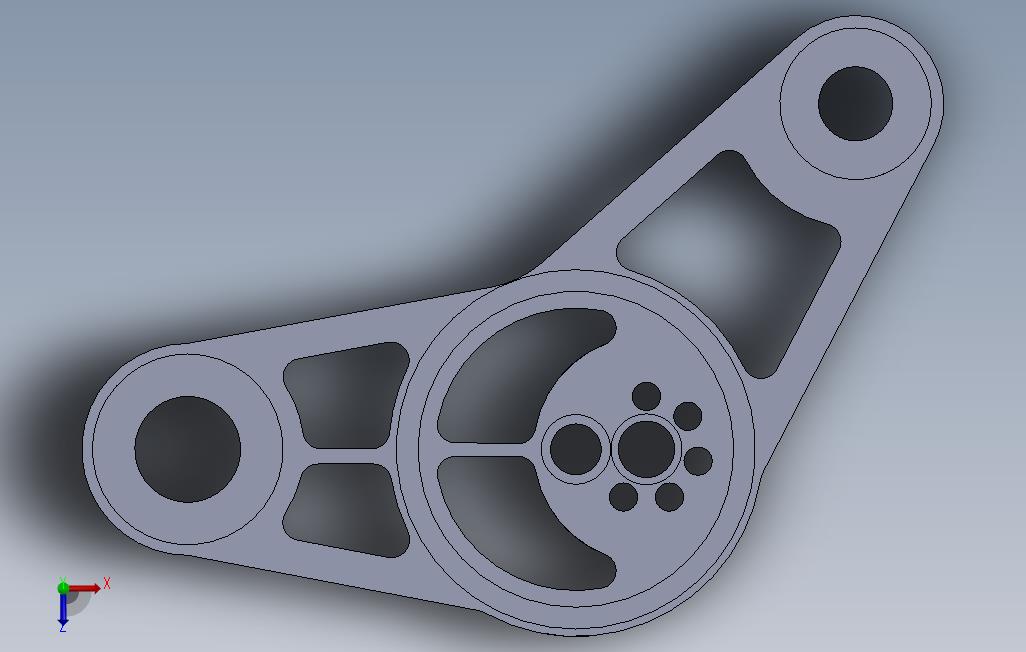 机器摇杆solidworks 2018模型图纸免费下载 懒石网