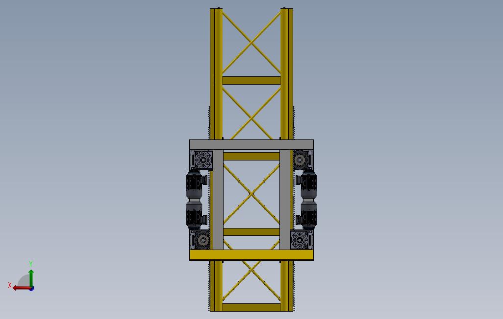 机架和小齿轮电梯v1solidworks 2017模型图纸免费下载 懒石网