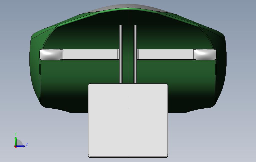 超裸体摩托车尾部整流罩solidworks 2008模型图纸免费下载 懒石网