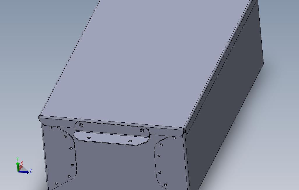 钣金外壳_SOLIDWORKS 2017_模型图纸免费下载 – 懒石网