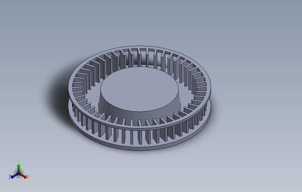 鼓风机离心风扇cfdsolidworks 2018模型图纸免费下载 懒石网