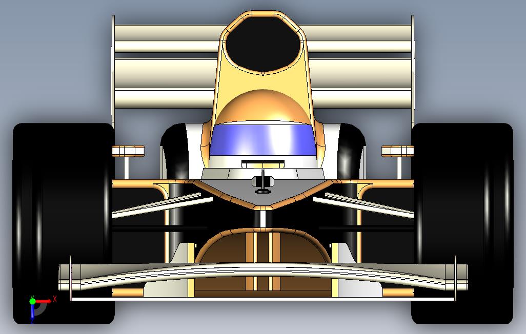 F1卡通桌面小游戏_STEP_模型图纸免费下载 – 懒石网