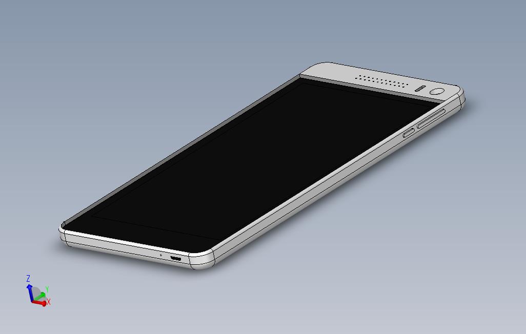 HTC欲望616_SOLIDWORKS 2015_模型图纸免费下载 – 懒石网