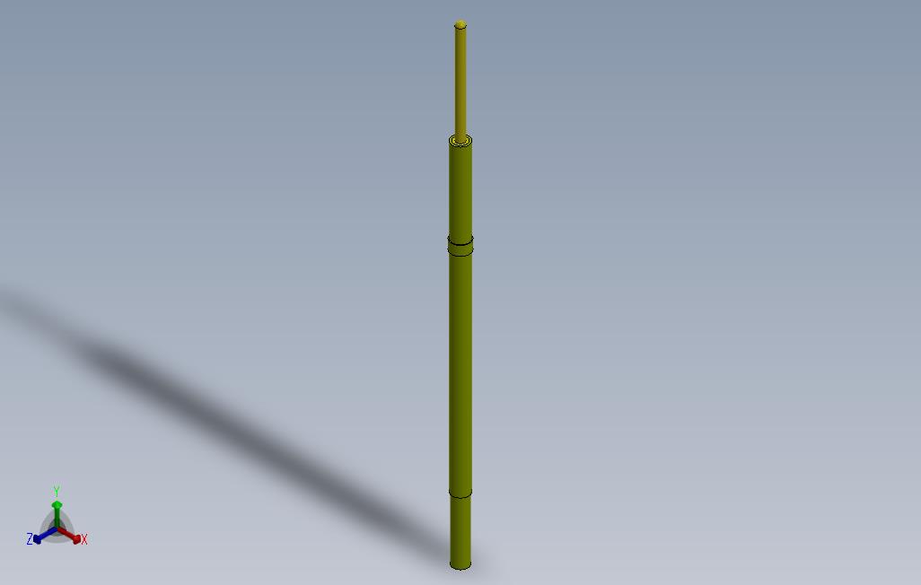 Idi弹簧接触探针solidworks 2016模型图纸免费下载 懒石网