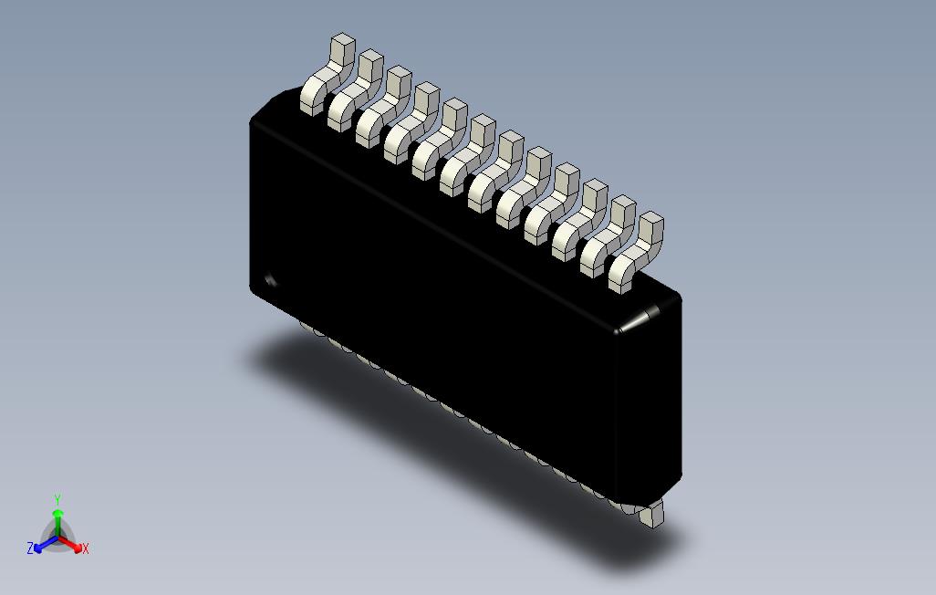 QSOP-24型_STEP_模型图纸免费下载 – 懒石网