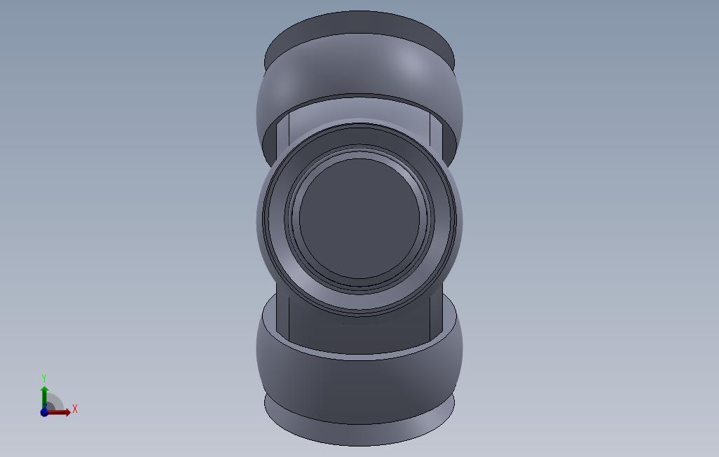 带三脚架接头的半轴solidworks 2016模型图纸免费下载 懒石网