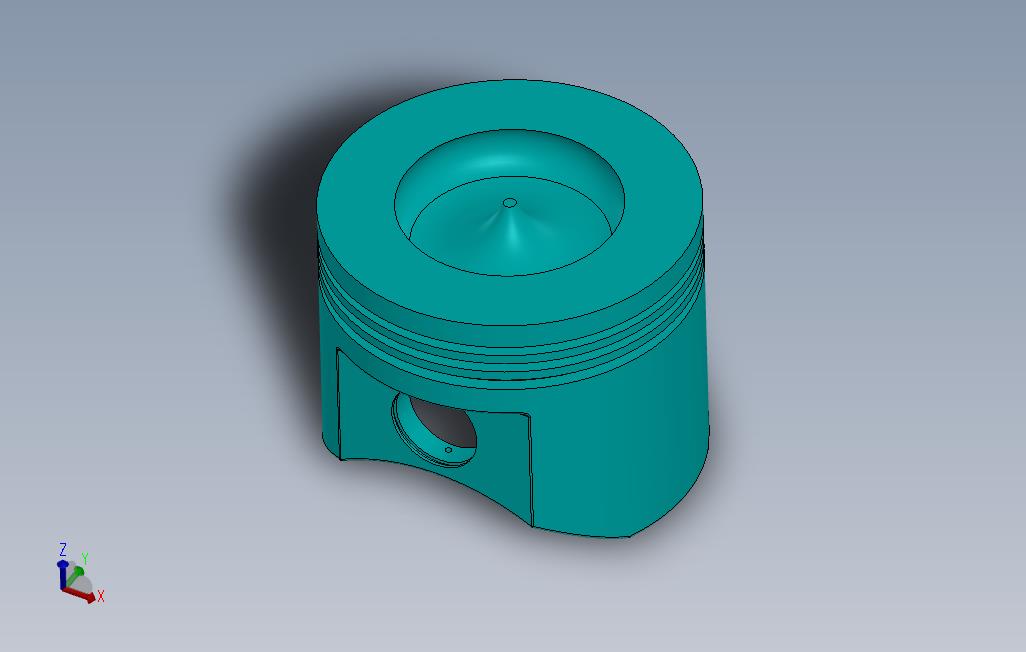 带固体工程的活塞建模solidworks 2016模型图纸免费下载 懒石网