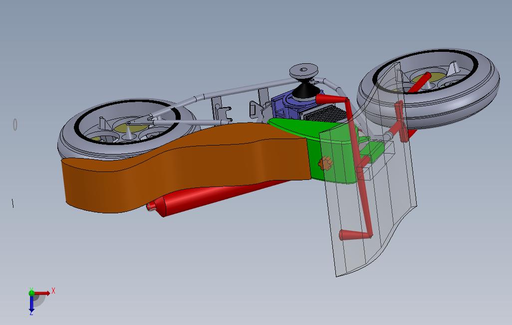 旧摩托车solidworks 2011模型图纸免费下载 懒石网