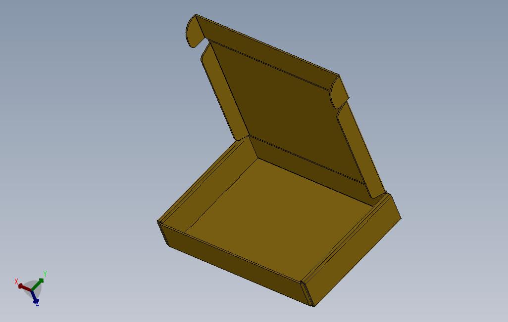 纸箱披萨盒_SOLIDWORKS 2014_模型图纸免费下载 – 懒石网