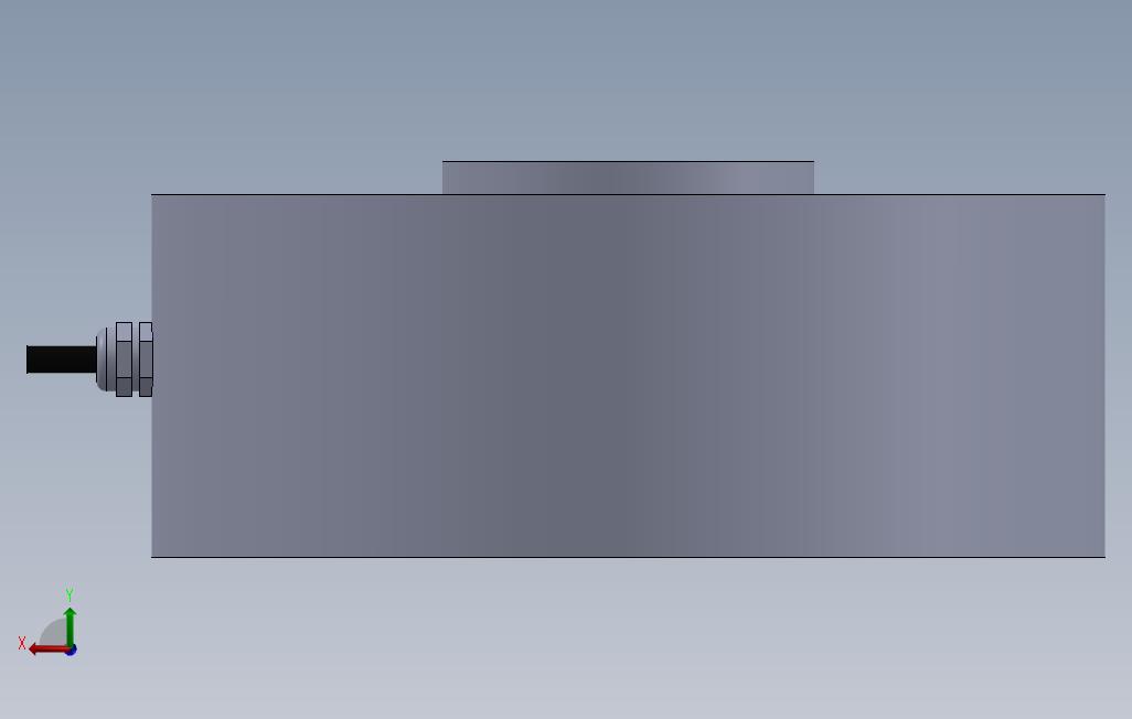 1kn压缩式称重传感器fcm煎饼式称重传感器1吨solidworks 2015模型图纸免费下载 懒石网