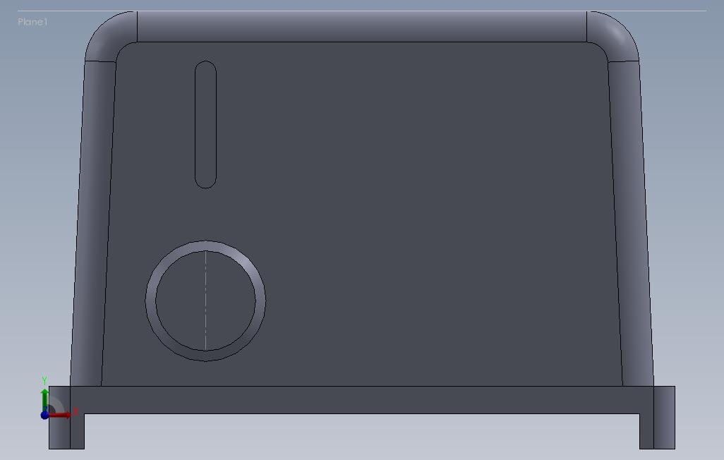 1段式烤面包机solidworks 2016模型图纸免费下载 懒石网
