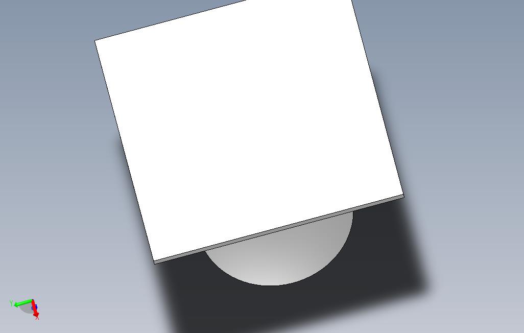 3方形休息室基座桌solidworks 2015模型图纸免费下载 懒石网