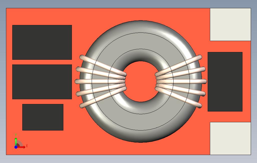 5V3A升压变换器_STEP_模型图纸免费下载 – 懒石网