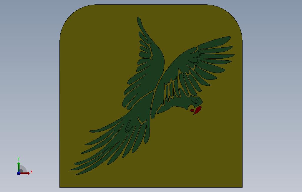 bird三维打印_SOLIDWORKS 2014_模型图纸免费下载 – 懒石网