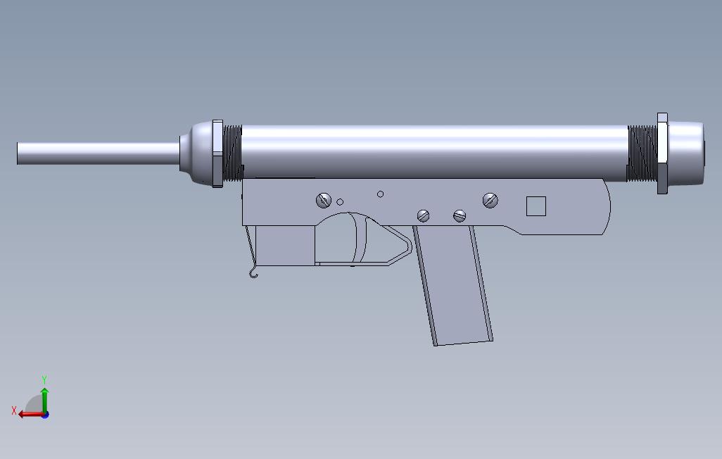 BSP-SMG_GUN_FOUND_在线。_SOLIDWORKS 2012_模型图纸免费下载 – 懒石网