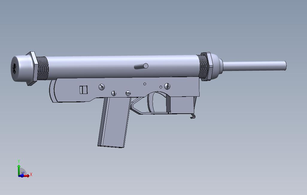 BSP-SMG_GUN_FOUND_在线。_SOLIDWORKS 2012_模型图纸免费下载 – 懒石网