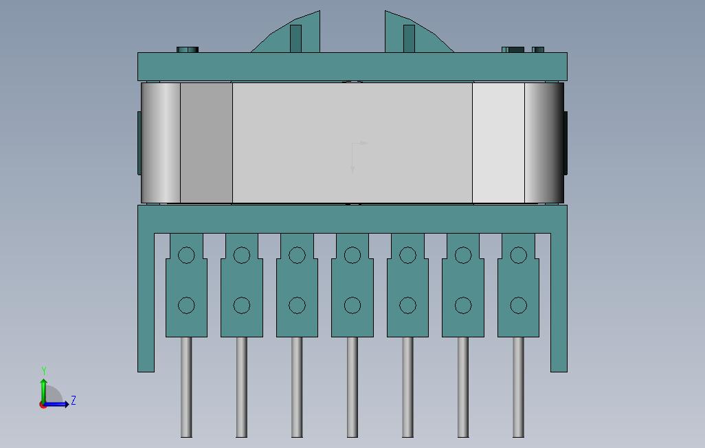 ETD34变压器组件_SOLIDWORKS 2011_模型图纸免费下载 – 懒石网