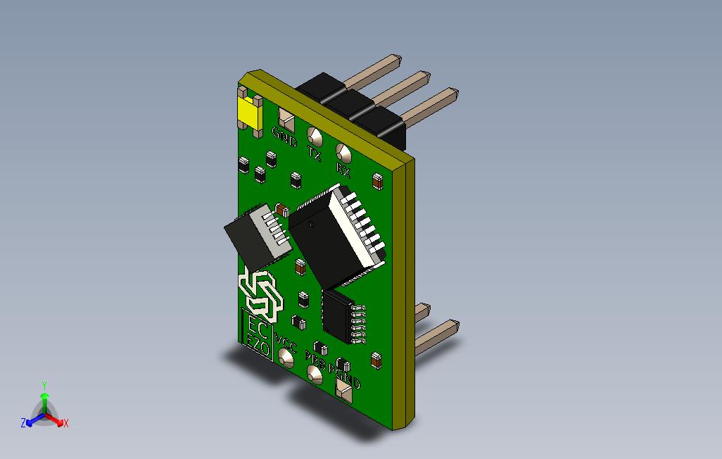 EZO电导电路_STEP_模型图纸免费下载 – 懒石网