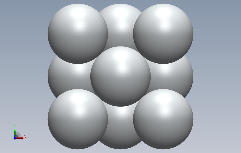 FCC晶体结构_SOLIDWORKS 2016_模型图纸免费下载 – 懒石网