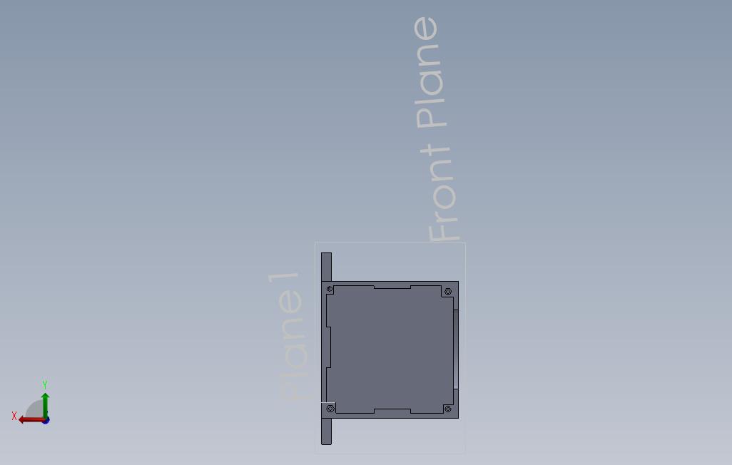 Fpv摄像机支架solidworks 2018模型图纸免费下载 懒石网