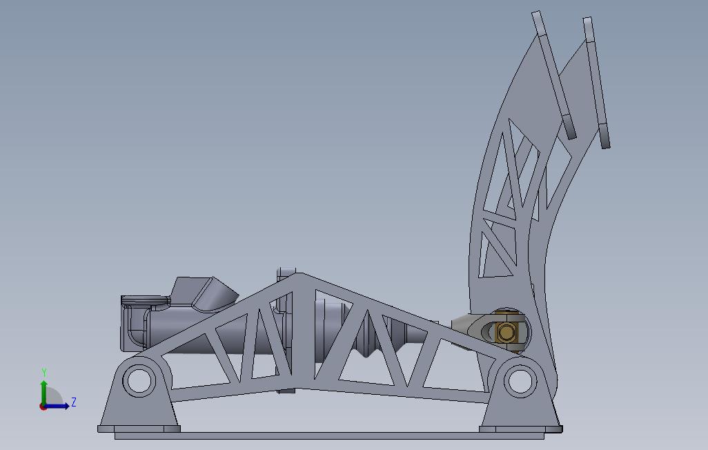 FSAE踏板盒_SOLIDWORKS 2018_模型图纸免费下载 – 懒石网