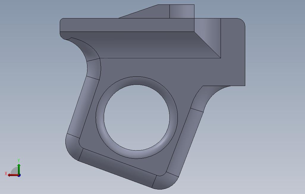 Gp254毫米榴弹发射器手柄solidworks 2016模型图纸免费下载 懒石网
