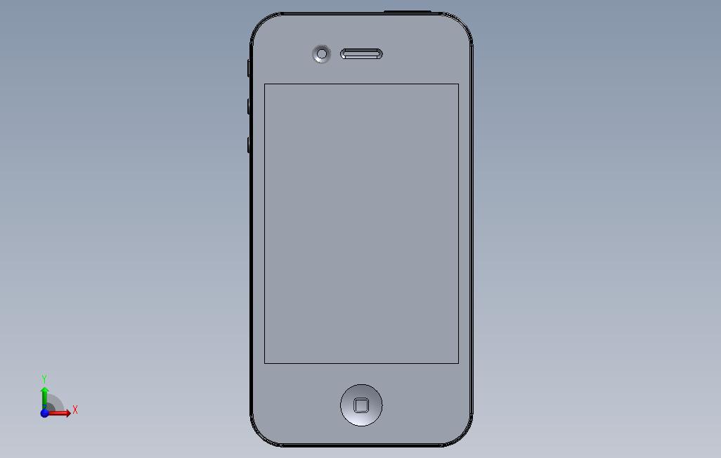 iPhone4S模型_SOLIDWORKS 2013_模型图纸免费下载 – 懒石网